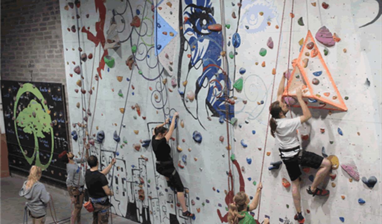 Hot Rocks Climbing Wall - Visit Isle of Man